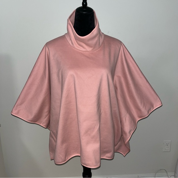 Tuckernuck | Sweaters | Tuckernuck Leather Trim Piper Poncho In Slate ...